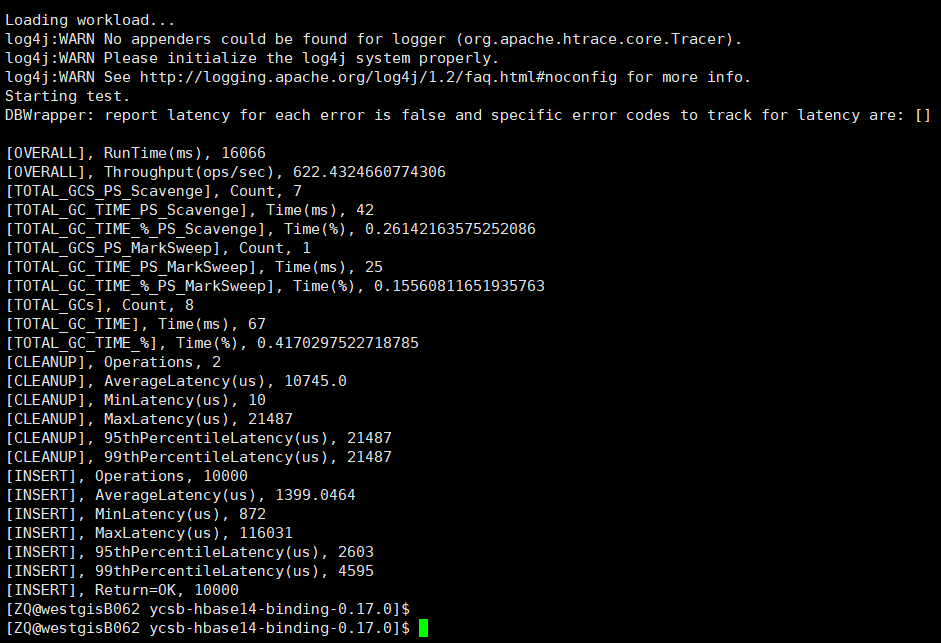 用Ycsb测试HBase的性能（详细步骤）-CSDN博客