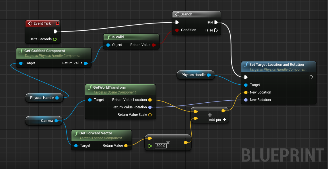 UE4第一人称物理柄组件（PhysicsHandle）抓取---物理拾取_ue4 获取手柄旋转-CSDN博客