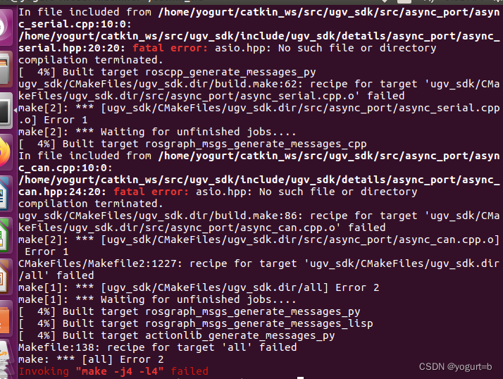 【ROS】catkin_make一系列报错和解决_如何找到catkin不支持的包-CSDN博客