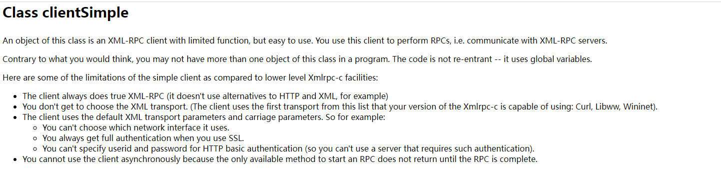 XMLRPC 编译 使用 笔记_xml-rpc c++-CSDN博客
