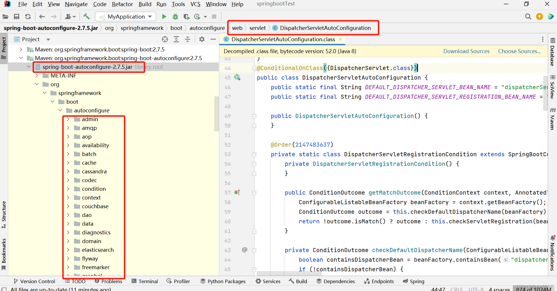 通过SpringBoot源码学习自动配置原理基础、IOC容器配置修改_springboot 在代码中修改ioc容器中的配置-CSDN博客