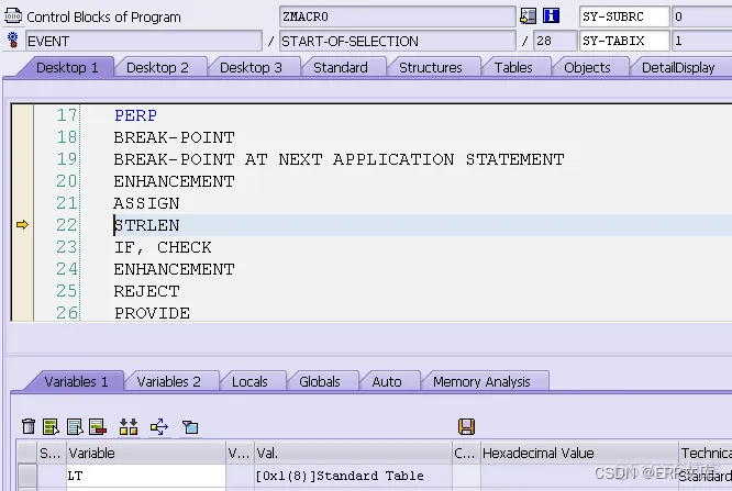 ABAP调试器的一些高级用法_abap 高级-CSDN博客