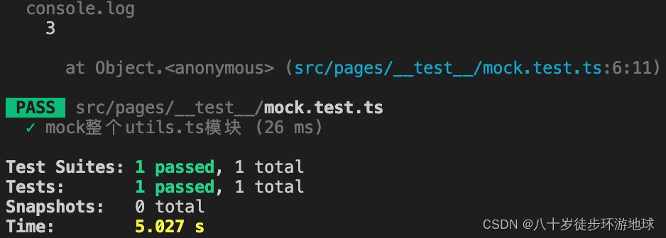 Jest测试框架入门之mockjest Mock Csdn博客