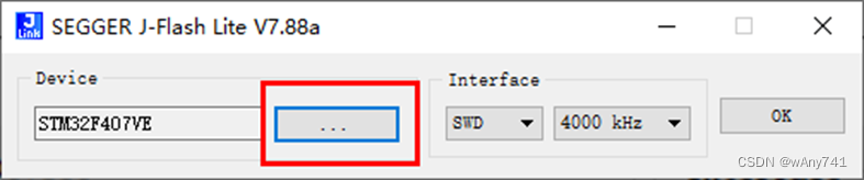 使用J-Flash Lite烧写MCU软件（hex.bin）-CSDN博客