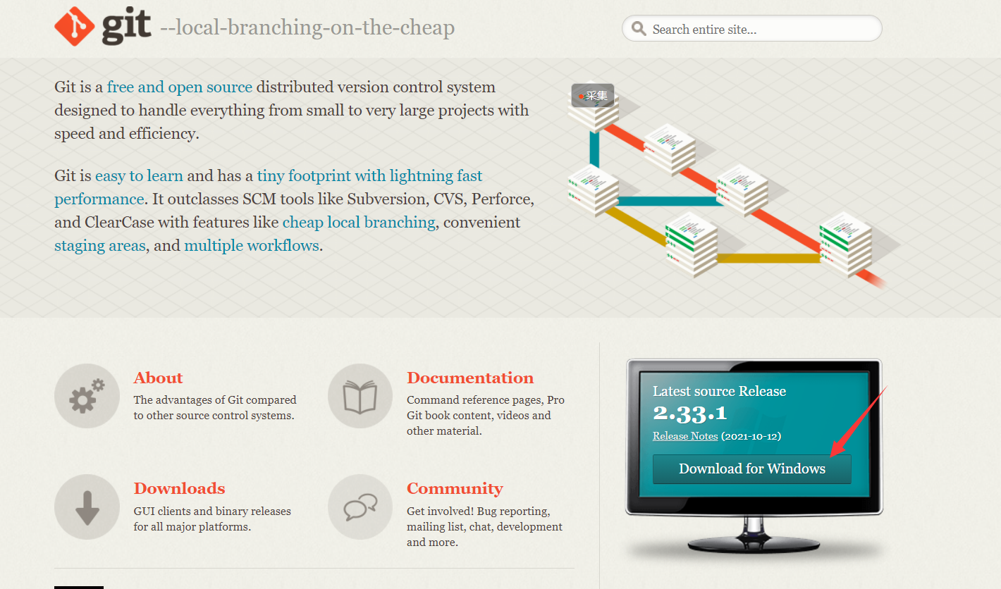 window10安装Git2.33.1_git-2.33-CSDN博客