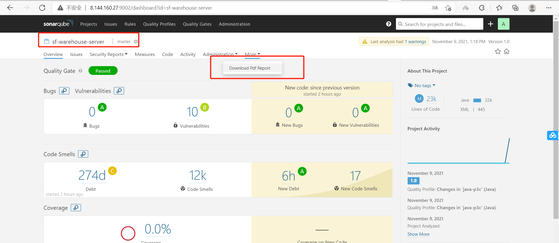 sonar pdf 插件_sonarqube pdfreport插件-CSDN博客