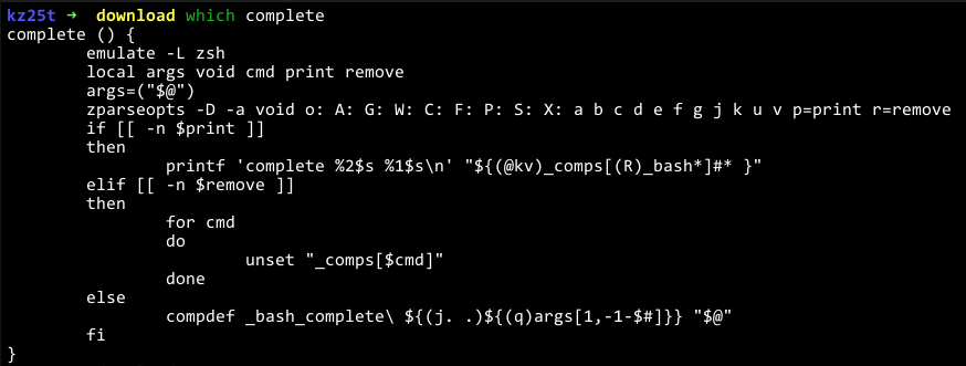 Linux 中给自己的命令添加 bash/zsh 补全_linux 命令补全bash completion-CSDN博客