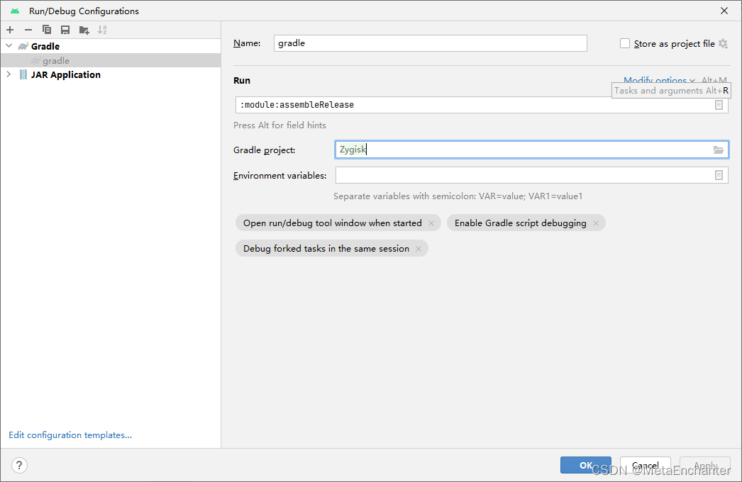 Zygisk-Il2CppDumper 使用Android Studio运行gradle任务:module:assembleRelease编译-CSDN博客