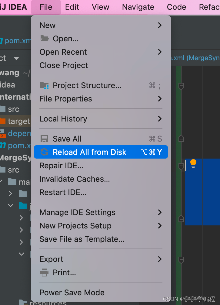 [开发工具]idea操作maven_idea pom改了如何重新跑-CSDN博客