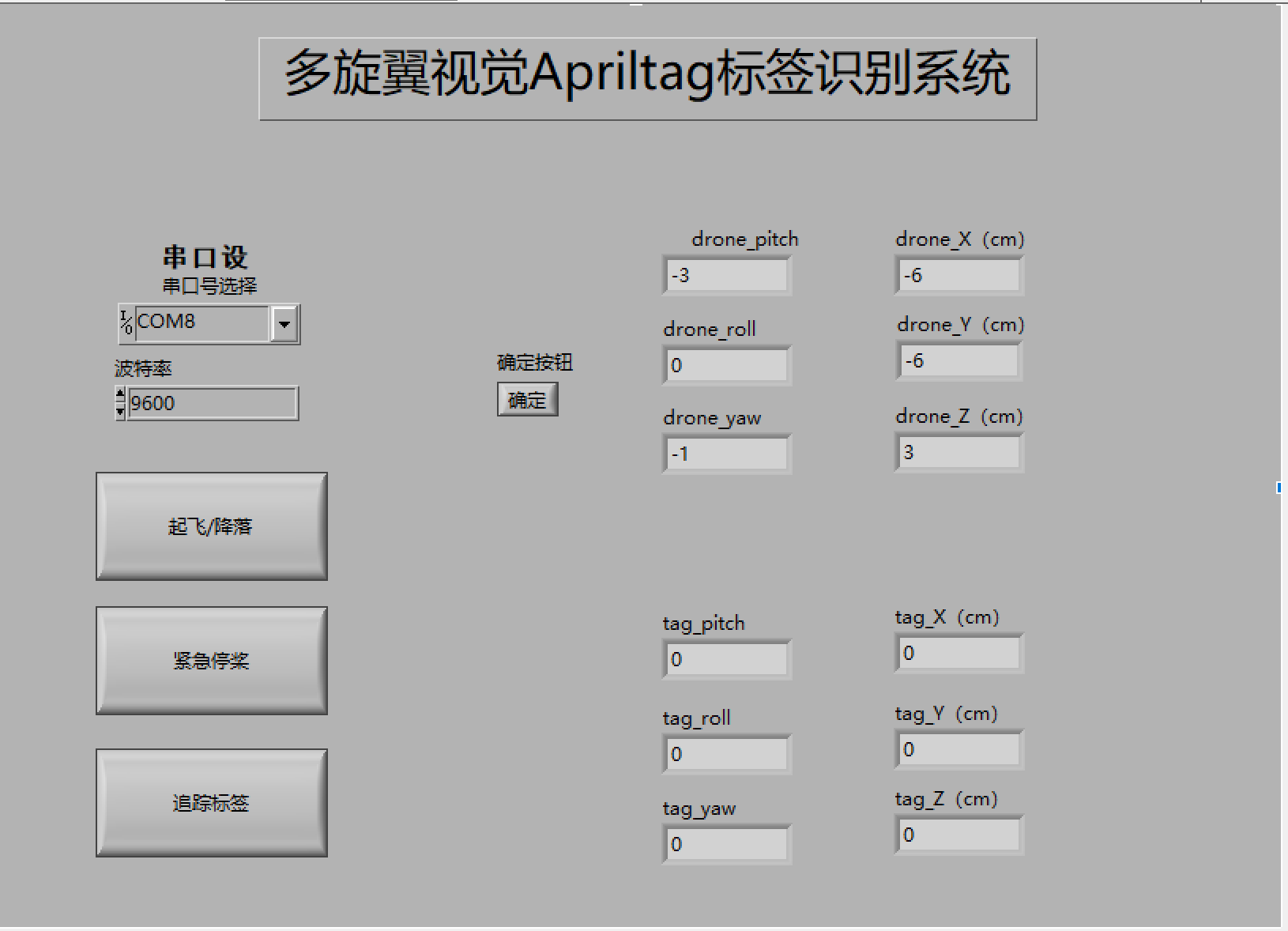 基于openmv的无人机Apriltag动态追踪降落完整项目资料(labview+openmv+apriltag+正点原子四轴)_openmv ...