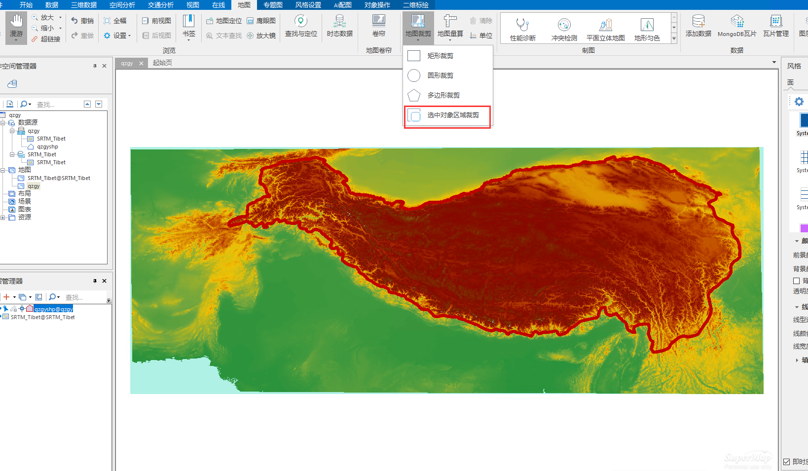 使用SuperMap iDesktop切地形，使用iServer发布地形服务，使用SuperMap Cesium预览_超图桌面怎么对地形切片-CSDN博客