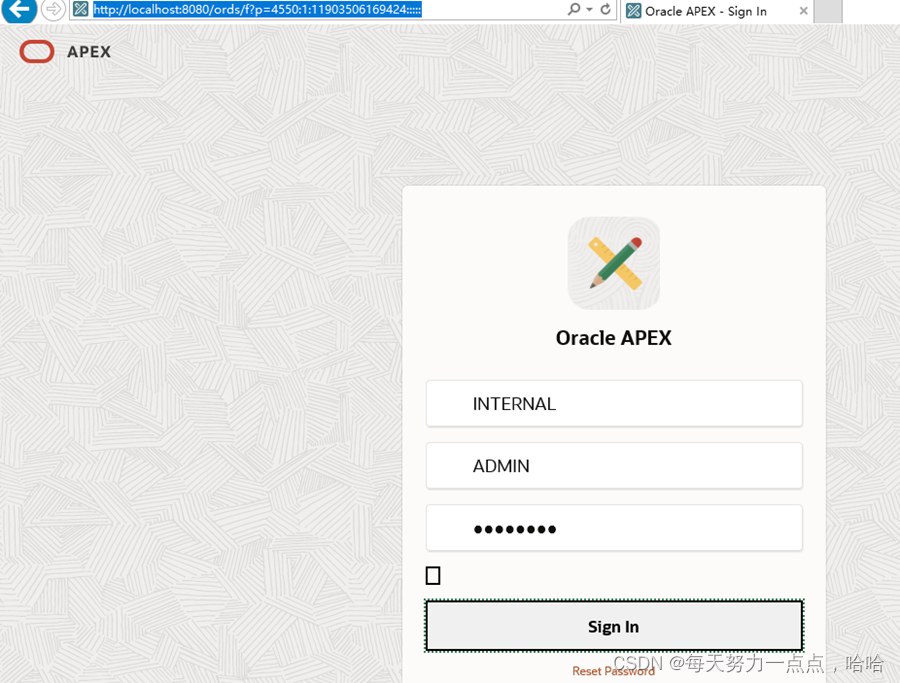 APEX安装，ords --config用新命令了_警告:不再支持执行 java -jar ords.war。 请将 ords 添加到 path 中并改-CSDN博客