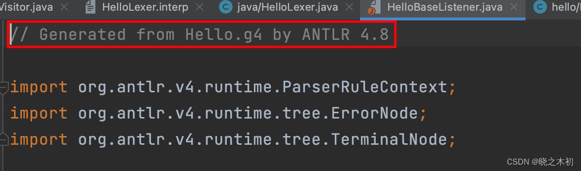 Antlr Tool与antlr runtime的版本一致性问题_antlr tool version-CSDN博客