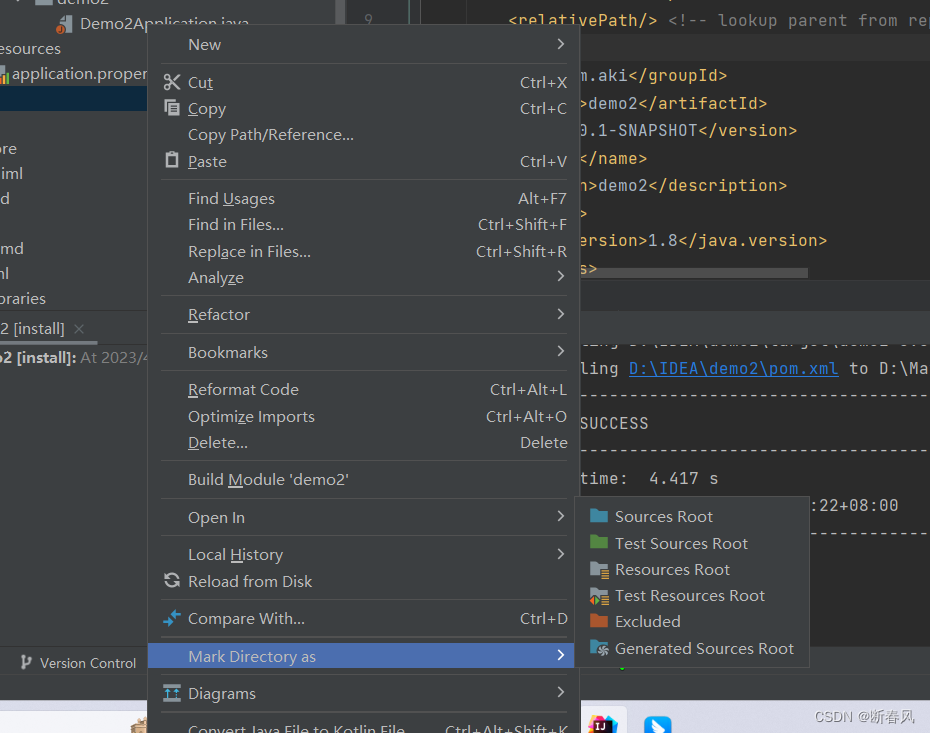 IDEA创建的boot项目启动类是灰色的,如何解决_idea choose spring boot class ok是灰色的-CSDN博客