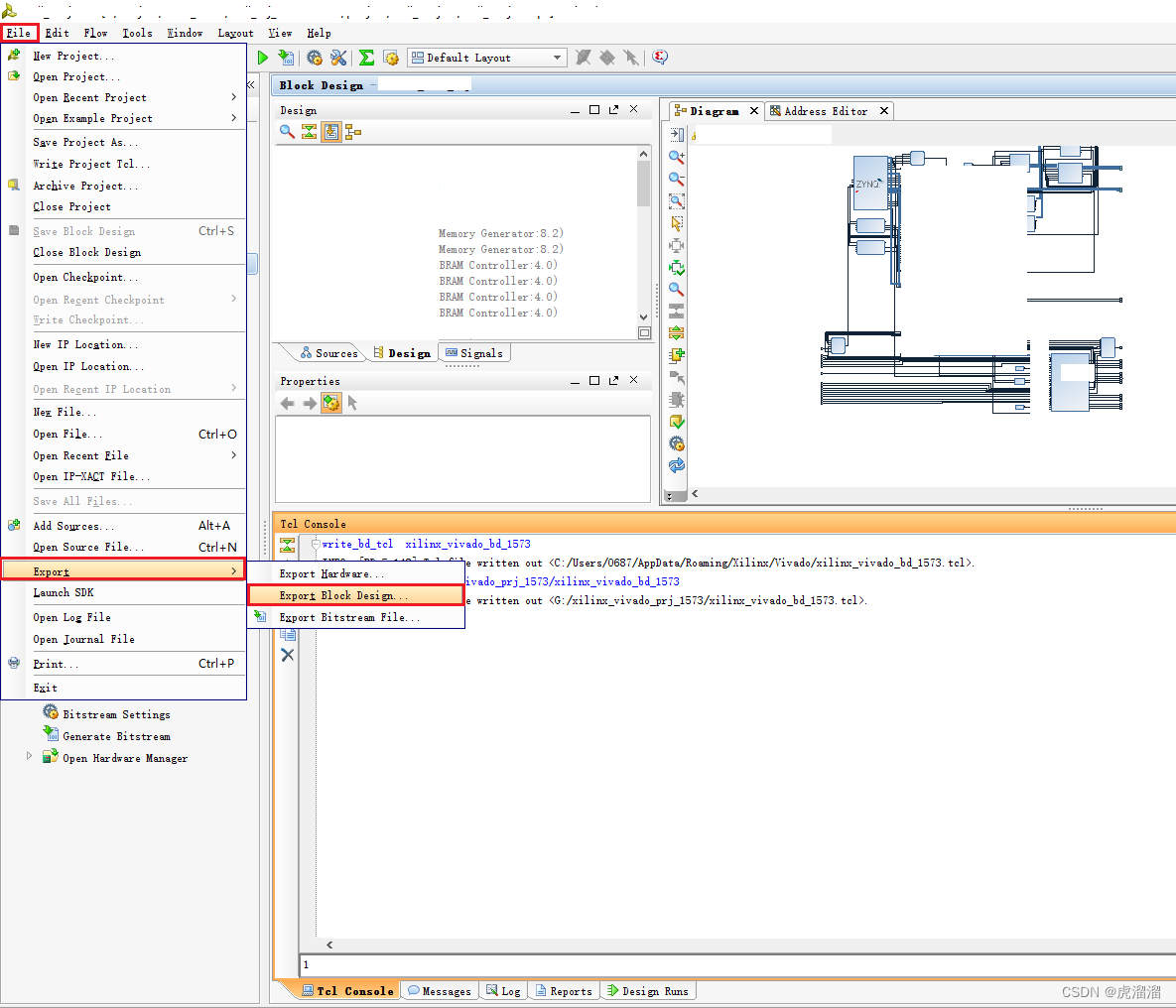 Xilinx_Vivado GUI 重建工程说明_vivado打开bd.tcl文件-CSDN博客
