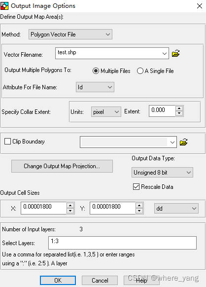 【erdas】使用行政界线分割栅格影像_ecw格式可以直接裁剪吗-CSDN博客