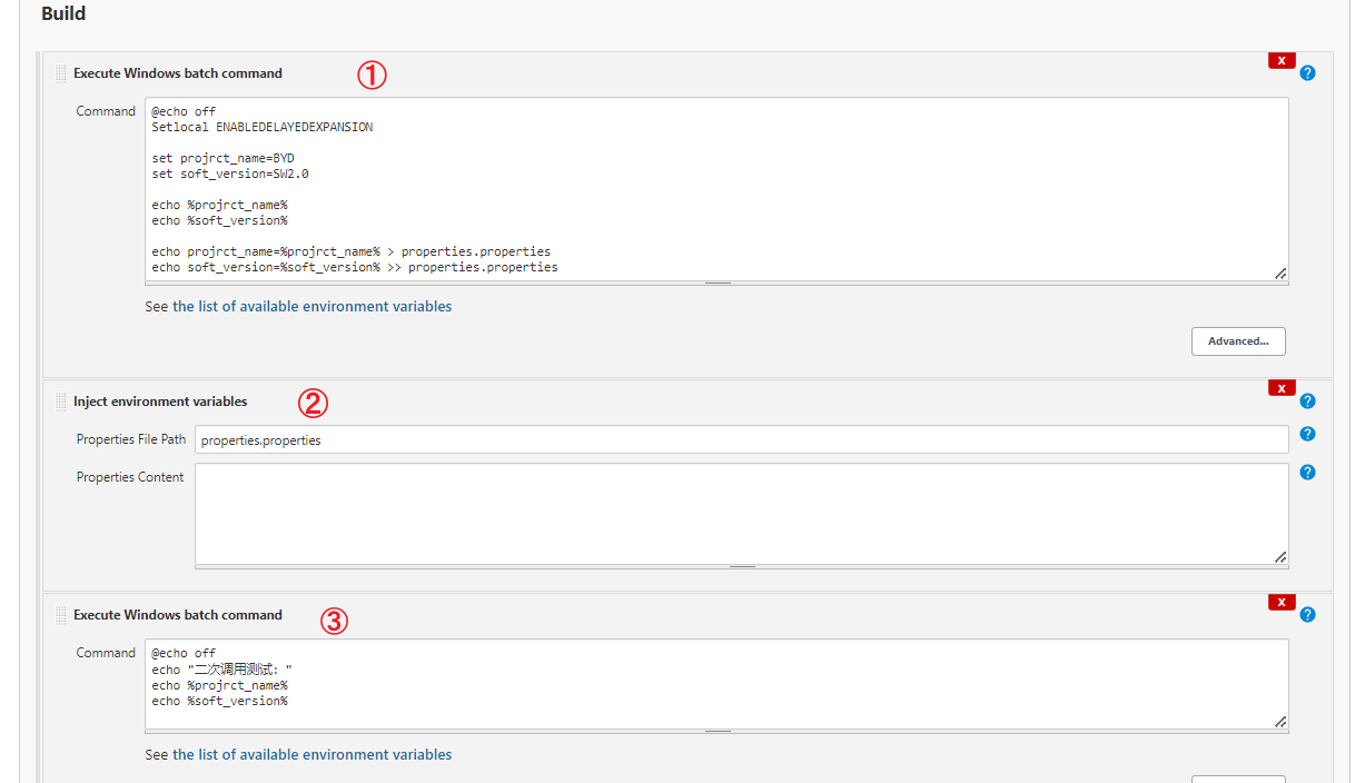 Jenkins中批处理（Bat）的临时变量怎么变成Jenkins的全局变量（Inject environment variables插件）_jenkins 执行bat脚本-CSDN博客