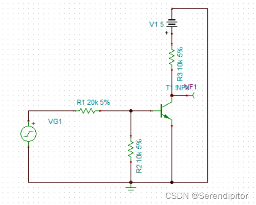 【TINA-TI】三极管开关电路_tina-ti 可调电源-CSDN博客
