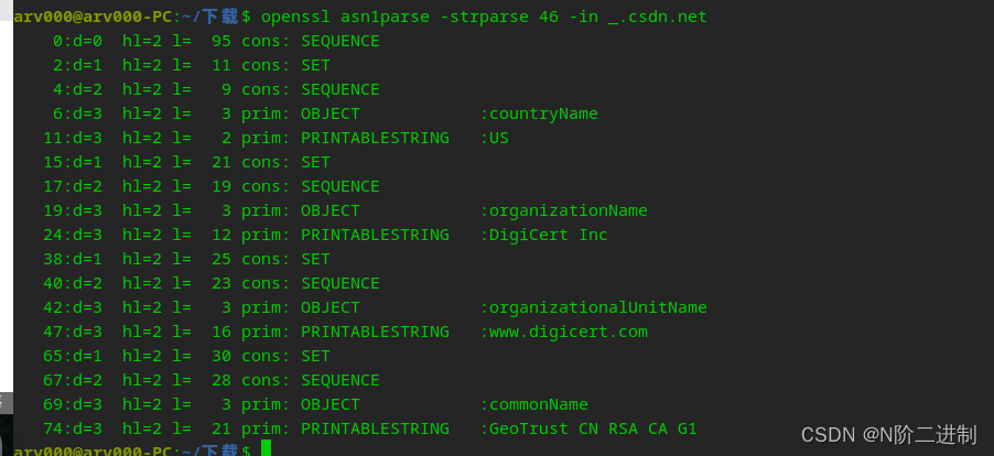 openssl命令之ASN.1处理工具_openssl asn1parse-CSDN博客