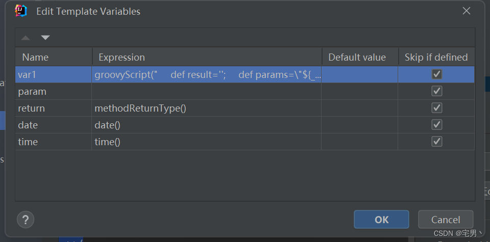 idea方法类注释模板及Wrong tag ‘Description‘解决方法_wrong tag 'description-CSDN博客