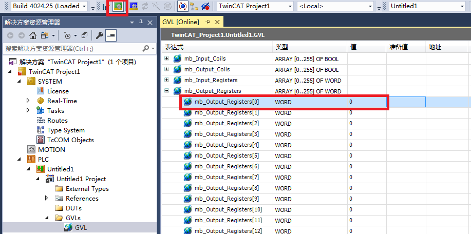 倍福PLC的Modbus-TCP Server入门教程_twincat modbus tcp-CSDN博客