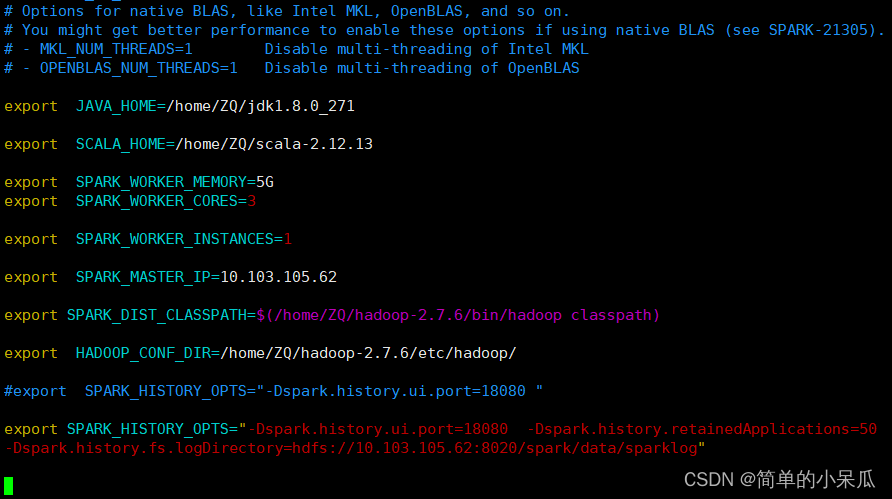 Spark的安装配置（spark-3.1.1-bin-hadoop2.7）_spark3.1.1要用什么版本的scala-CSDN博客