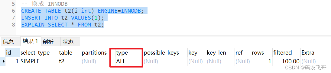 【MySQL从入门到精通】【高级篇】（二十四）EXPLAIN中select_type，partition，type，key，key_len字段的剖析_explain partition-CSDN博客