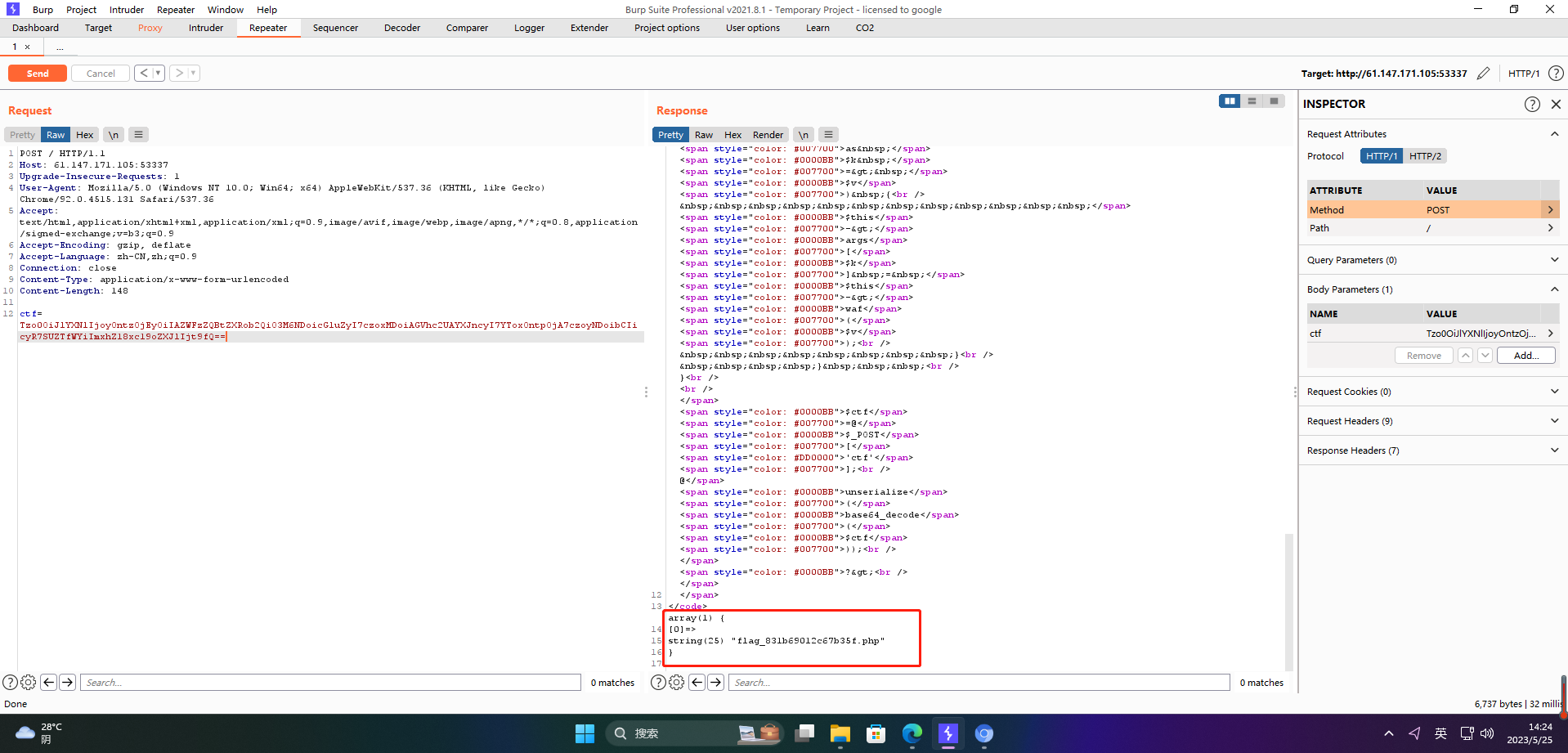 【愚公系列】2023年05月 攻防世界-Web（unseping）-CSDN博客