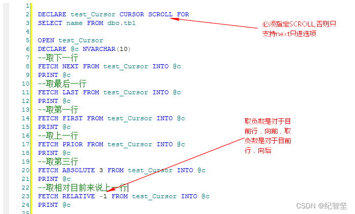 Sql Server 游标 Csdn博客 