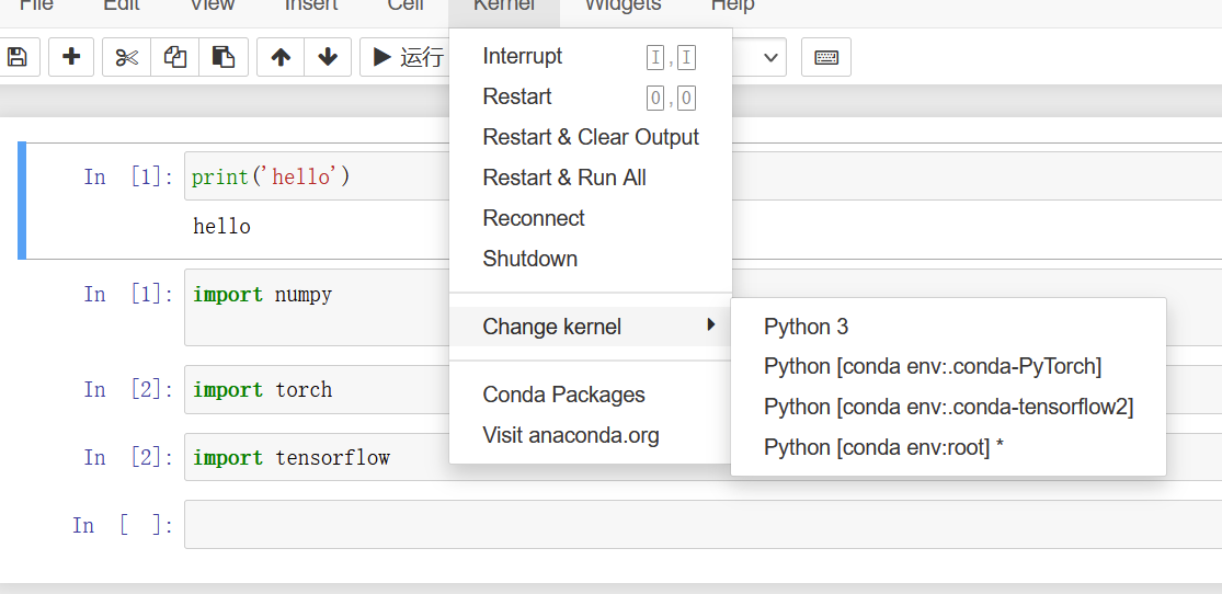 在不同虚拟环境中使用jupyter notebook_conda创建了多个虚拟环境,按路径打开jupyter-CSDN博客
