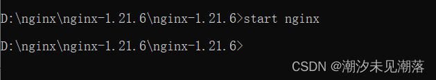 nginx: [error] CreateFile() “D:\nginx-1.21.6/logs/nginx.pid“ failed (2: The system cannot find ...