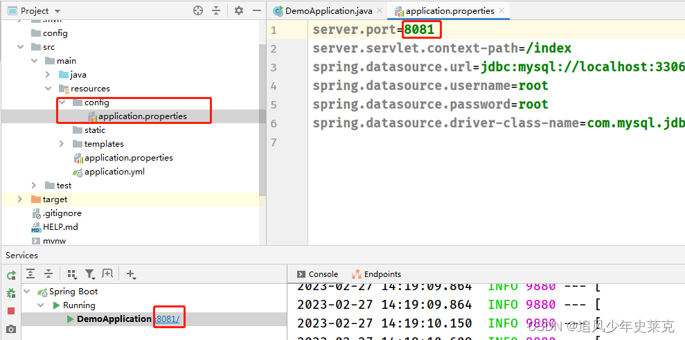 【SpringBoot】SpringBoot配置文件_spring boot 多模块 子模块配置文件-CSDN博客