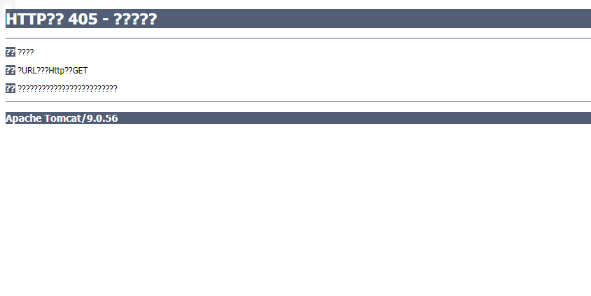 JavaWeb-HTTP状态 405 - 方法不允许_idea运行结果显示方法不允许-CSDN博客