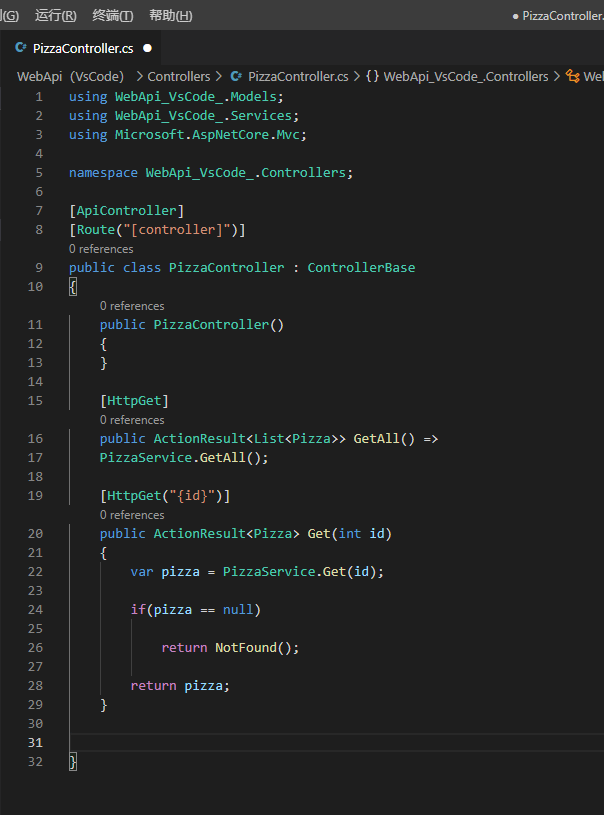 使用Visual Studio Code创建WebApi_vs code webapi-CSDN博客