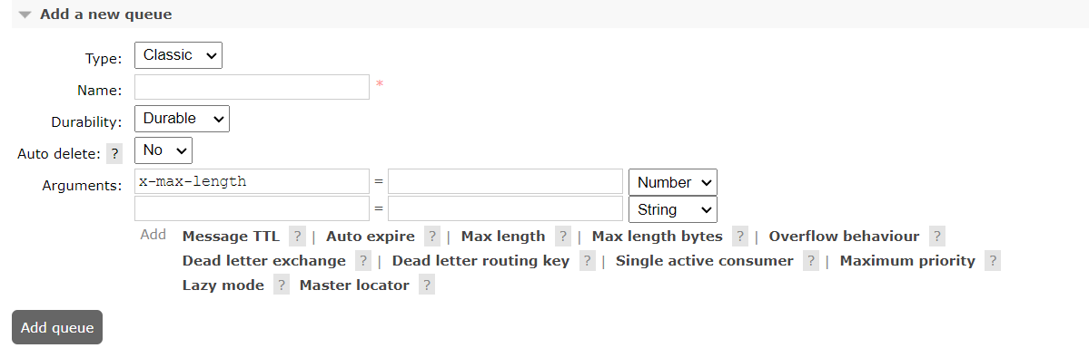Rabbitmq Queue Declaration Parameter Detailed Analysis Programmer Sought