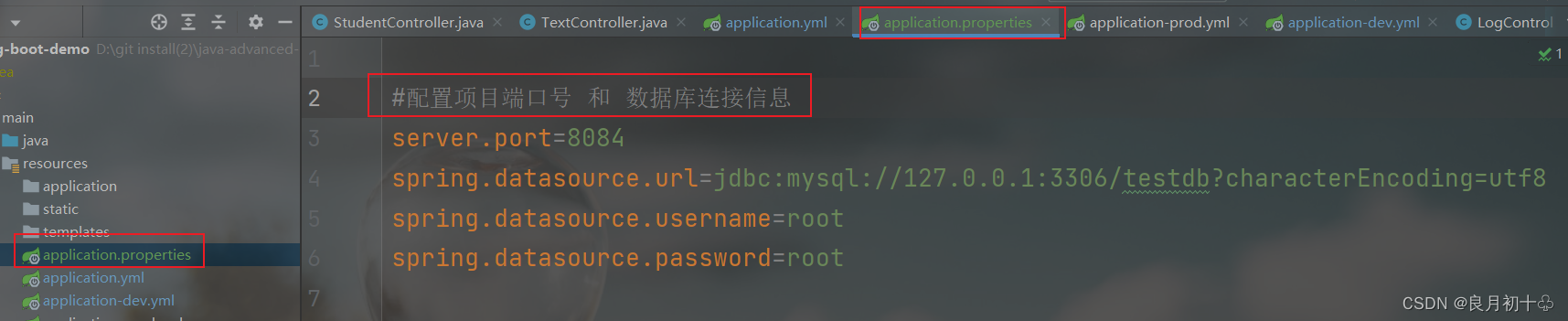 Spring Boot 配置文件springboot 配置文件 Csdn博客