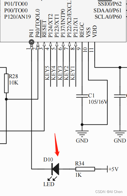 瑞萨开发记录01：点亮一颗LED灯（R5F104FEA芯片）_瑞萨debug进hdwinit失败-CSDN博客