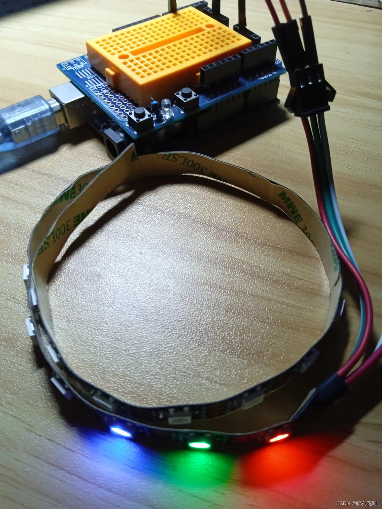 【雕爷学编程】arduino动手做（200） Ws2812b幻彩led灯带2arduino Ws2812b Csdn博客 4537
