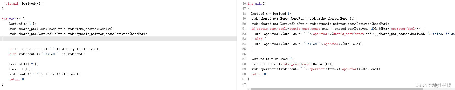 智能指针不能downcast-CSDN博客