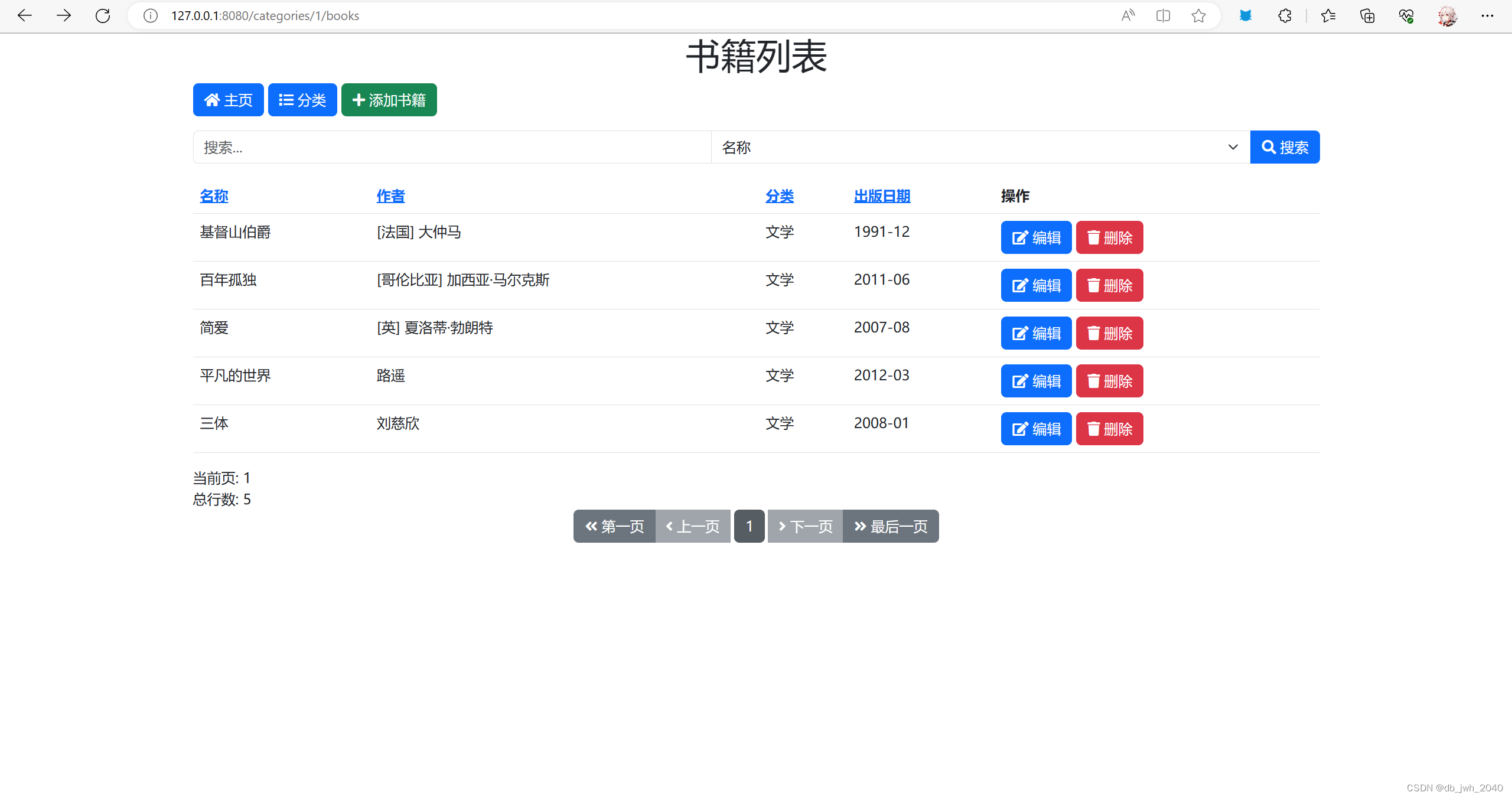基于spring Boot和jpa的图书管理系统实践 Jpa 管理系统 Csdn博客