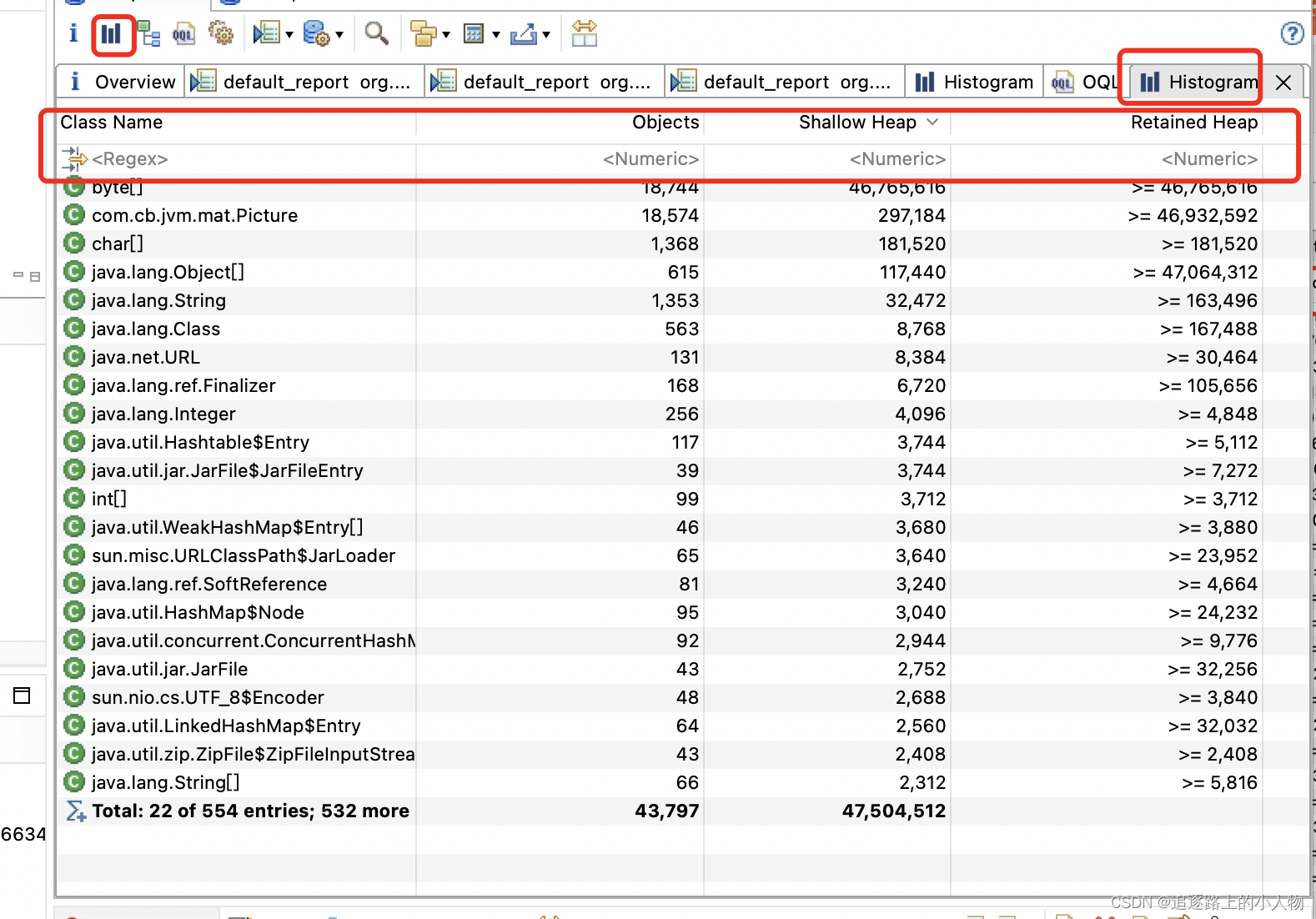 JVM监控和诊断的工具(MAT)_headhump visualvm 查看引用链-CSDN博客