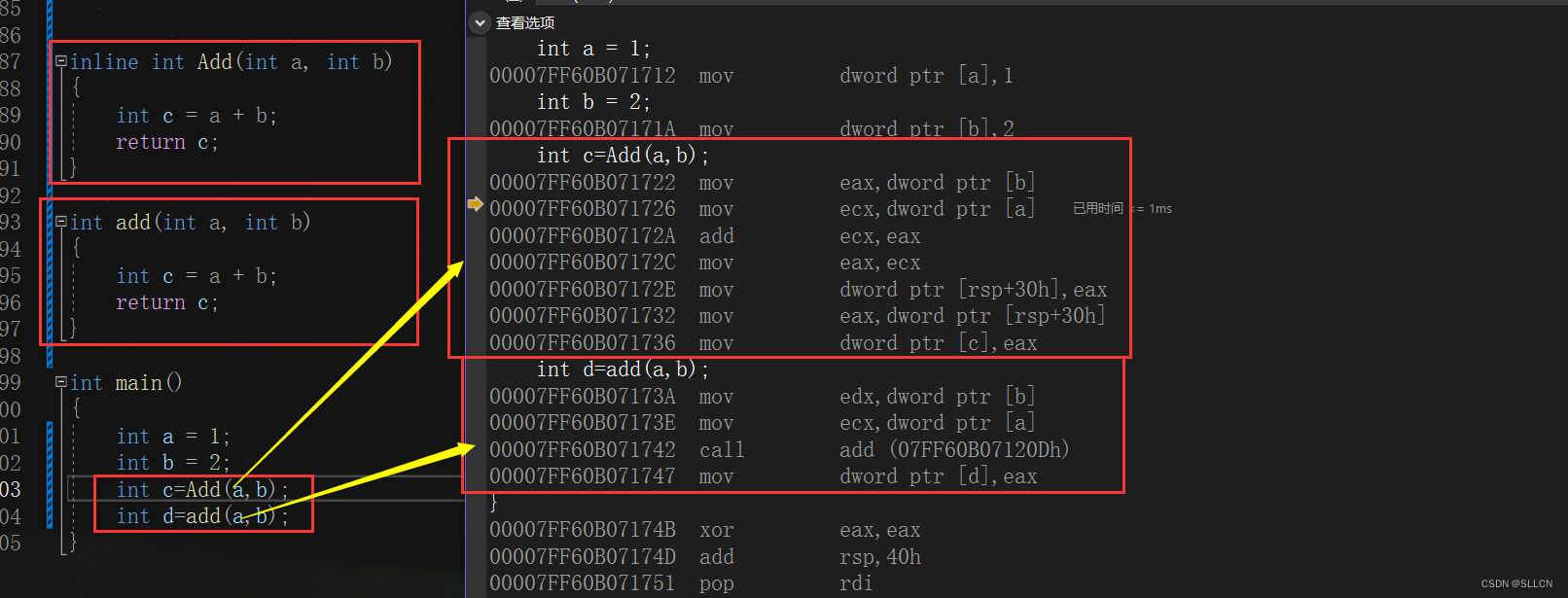 C++ 改进 C 内容之——inline（内联函数）_inline函数-CSDN博客