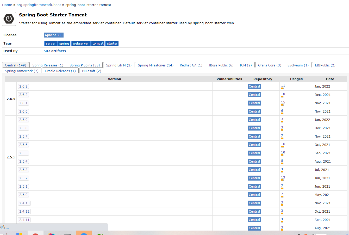 springboot指定Tomcat版本-CSDN博客