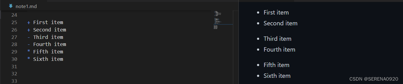 Markdown学习笔记（三）_markdown结束列表-CSDN博客