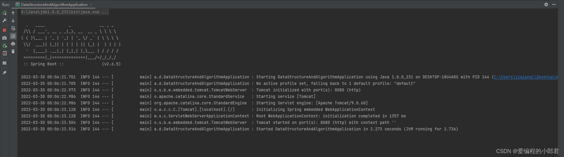 Spring Boot 项目启动一下就停止 提示:no Active Profile Set Falling Back To 1