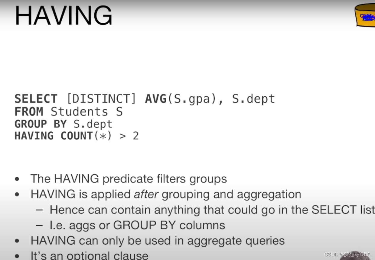 SQL Summary(学习笔记)_summarysql-CSDN博客