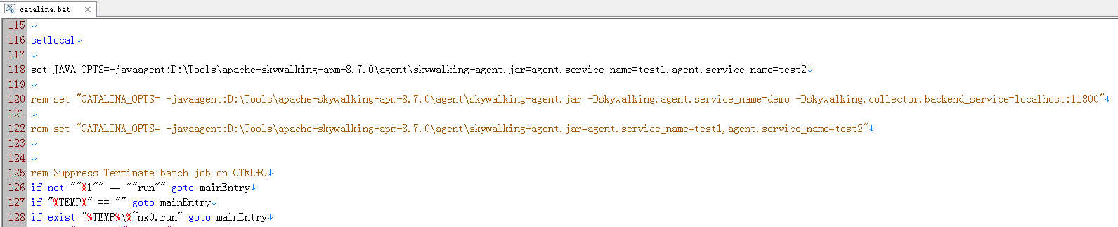 Tomcat集成Skywalking的agent，多服务或多项目_tomcat8集成skywalking-CSDN博客