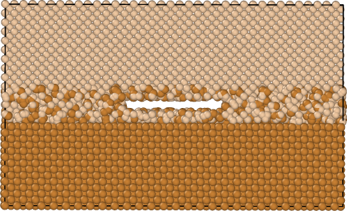 复现lammps论文模型：界面模型建模_lammps缺陷模型-CSDN博客