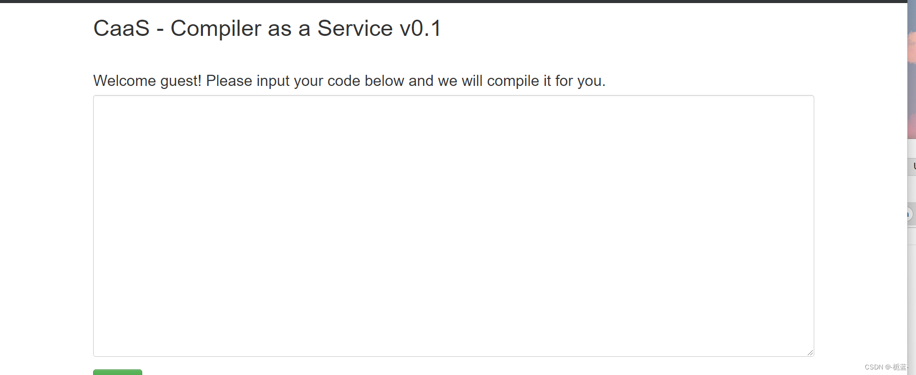 [FireshellCTF2020]Caas C的预处理_ctf 预处理-CSDN博客
