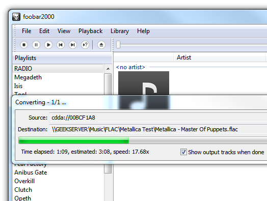 音频加速 foobar_如何使用Foobar2000将音频CD翻录到FLAC-CSDN博客